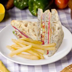 Red Platter Club Sandwich - Red Platter