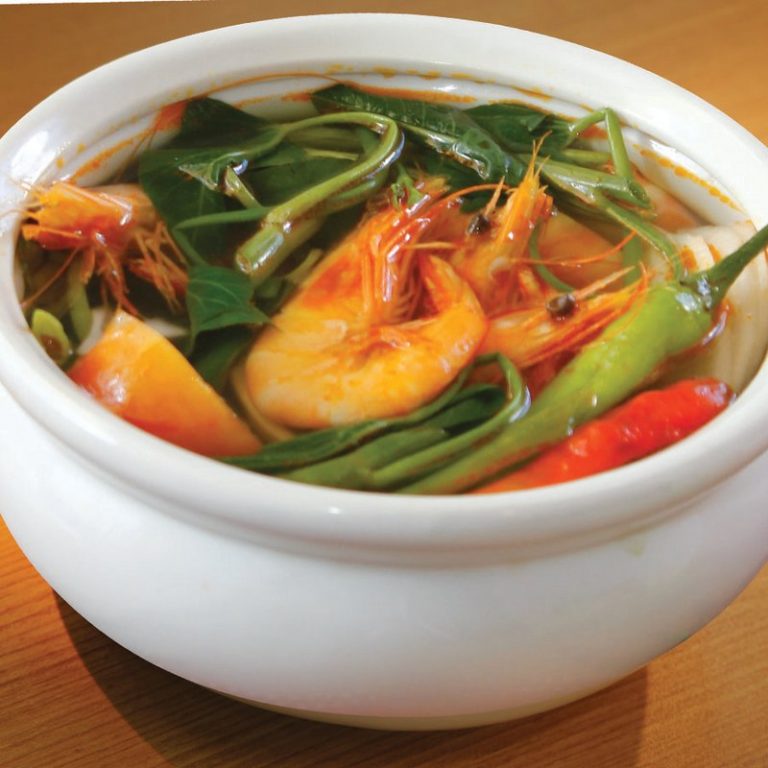 Sinigang na Hipon - Red Platter