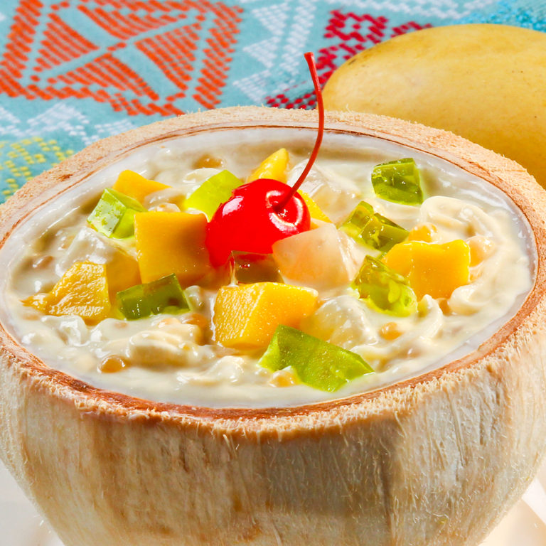 Buko Pandan Salad - Red Platter
